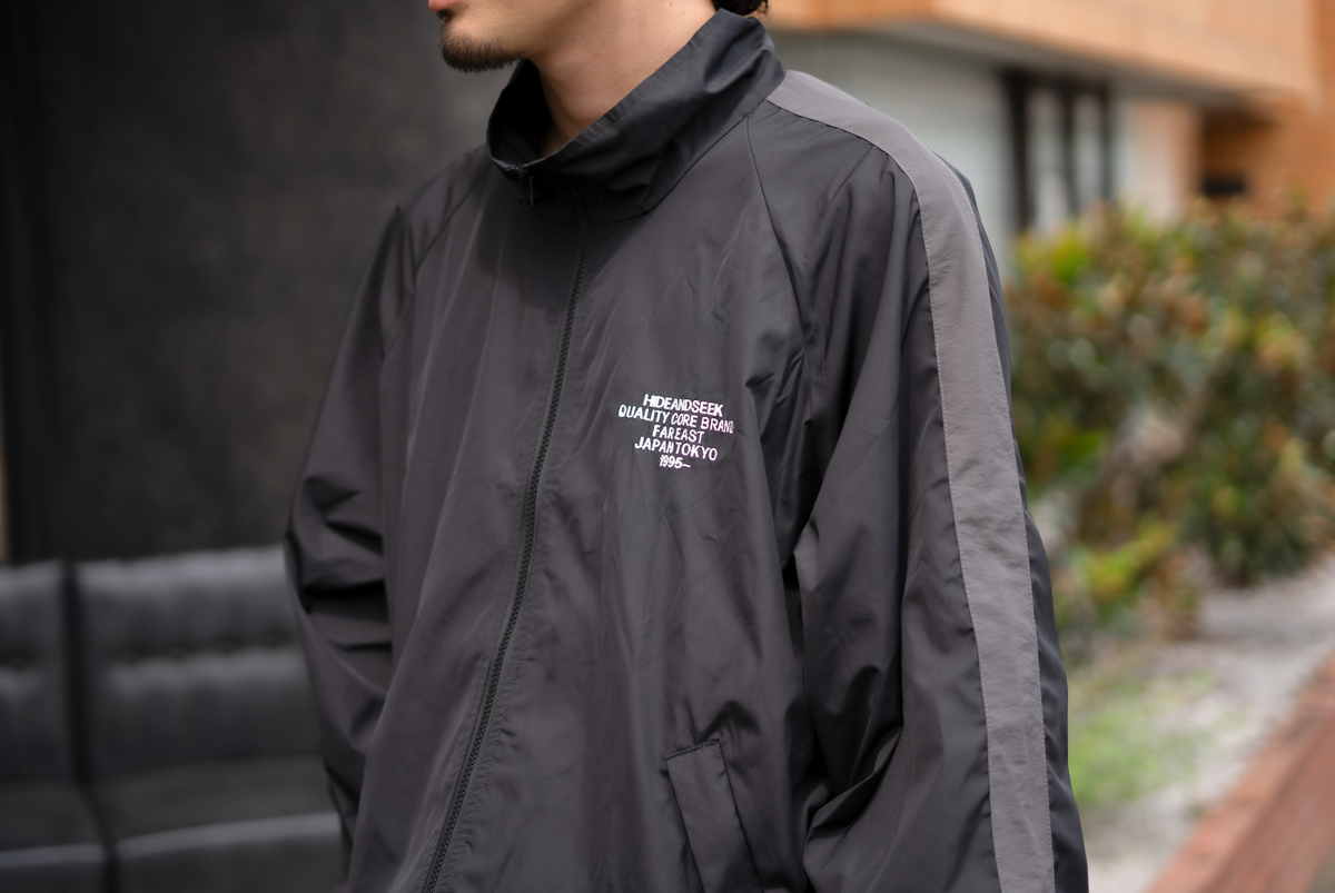 Hide and Seek Line Track Jacket 23aw(BLK) – BASE L.H.P